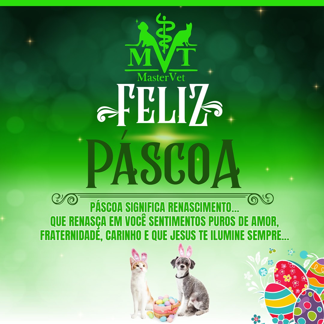 Feliz Páscoa MasterVet | Clínica Veterinária MasterVet – Especializada ...